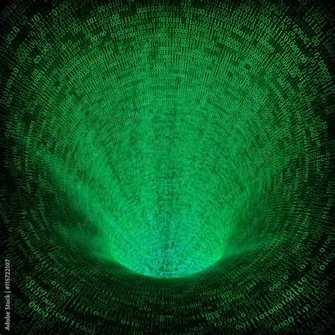 Binary Code 3d Background Stock Illustration Adobe Stock