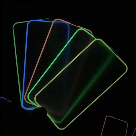 Glow In Dark Tempered Glass For Iphone Premium Quality