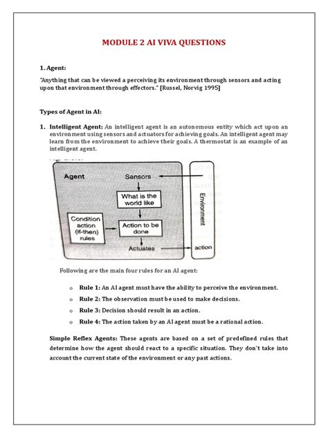 Module 2 Ai Viva Questions Pdf Computer Science Applied Mathematics
