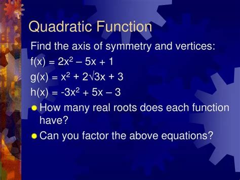 PPT Quadratic Function PowerPoint Presentation Free Download ID PPT Quadratic Function PowerPoint Presentation Free Download ID