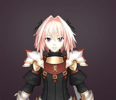 Astolfo 3d Model Animated Rigged Cgtrader
