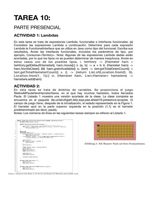 Tarea 10 Ws2324 Pse Pdf Constructor Programación Orientada A Objetos Programación