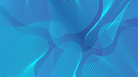 Modern Abstract Wave Lines Blue Gradient Color Background 7456336