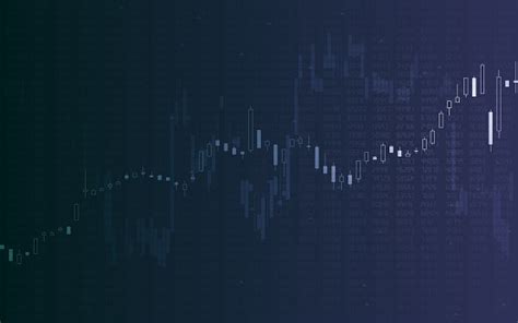 어두운 배경 디자인에 무역 하는 주식 시장 투자의 그래프 차트 낙관적인 포인트 금융 차트 그래프의 추세 벡터 일러스트 레이 션 가격에 대한 스톡 벡터 아트 및 기타 이미지