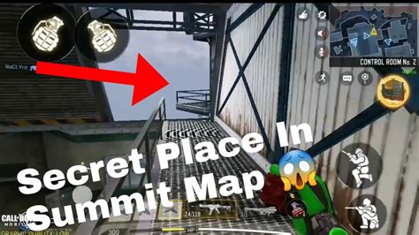 Secret Place In Summit Map Of Codm😱 Secret Place Part 2 Evlinz