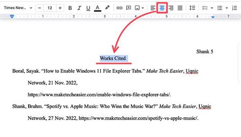 How To Write In MLA Format In Google Docs Make Tech Easier