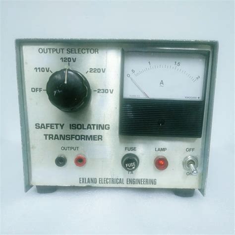 Isolation Transformer With Selectable Output Voltage Audio Other