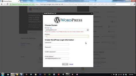 How To Install Wordpress Youtube