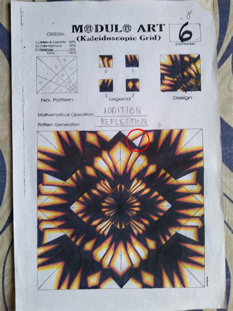Modulo Art Circular Pattern