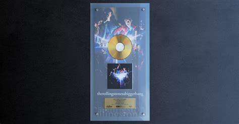 Gold Award Der Rolling Stones Für Ihr Album „a Bigger Bang“