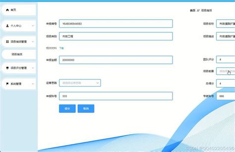Springbootvue项目经费资金申报评审系统java项目资金审批 系统 Csdn博客