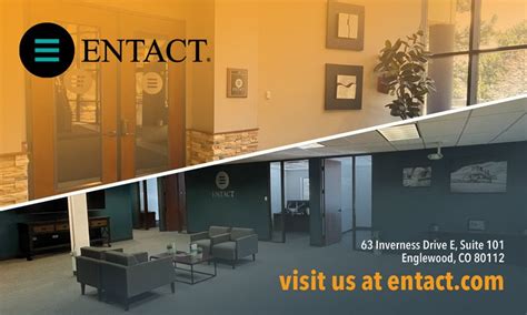 We Are Excited To Announce That A New Entact Office Is Now Open In