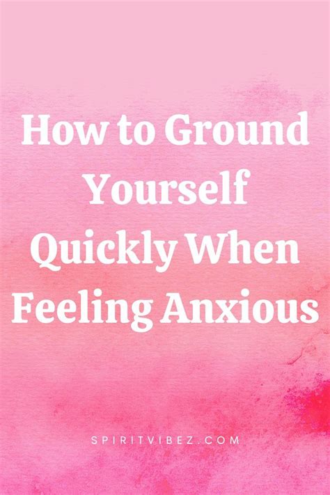 Grounding Techniques