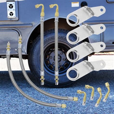 4pcs Valve Stem Extension Dually Tire 6 Pieces Valve Stem Extenders