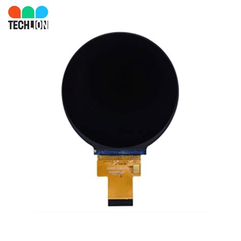 Tft Lcd Round Screen RGB PIN CD M Techlion Display