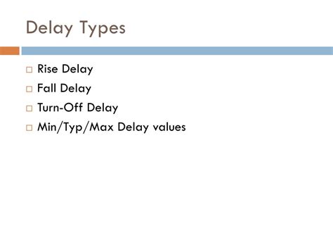 Ppt Delays In Verilog Powerpoint Presentation Free Download Id6325218