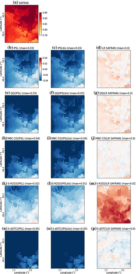 Differences Of Order 1 Pearson Autocorrelation For Temperature With