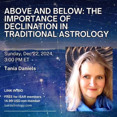 Isar Astrology On Linkedin Above And Below The Importance Of