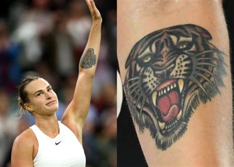 Aryna Sabalenkas Tattoo How Many Tattoos Does The World No 2 Have