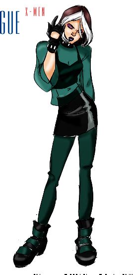 Rogue X Men Evolution By Athenek On Deviantart