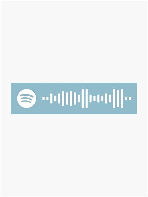 Seven Taylor Swift Spotify Code Sticker For Sale By Meghandanielle Redbubble