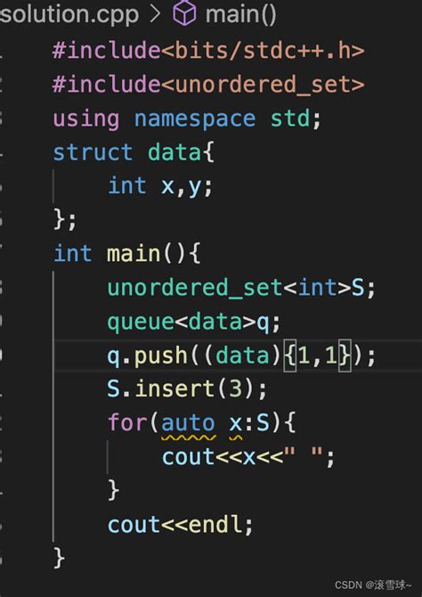 mac vscode使用c 11，用unordered set报错或者报错报警告 set type is unordered csdn博客