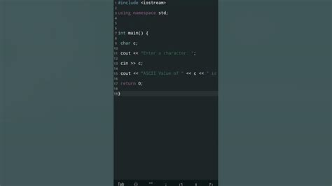 C Program To Find Ascii Value Of A Character Programming Subscribe