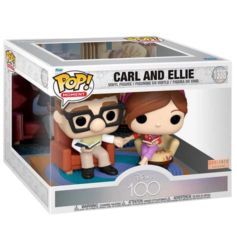 Funko Pop Disney Up Altas Aventuras Carl And Ellie 1338 Original