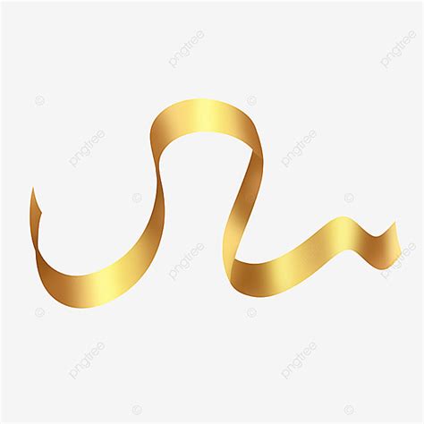 금색 일러스트 컬러 테이프 리본 실크 골든 Png 일러스트 및 Psd 이미지 무료 다운로드 Pngtree