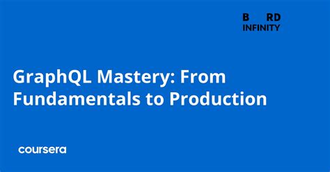 Graphql Mastery From Fundamentals To Production Coursera