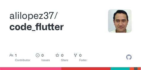Github Alilopez37codeflutter