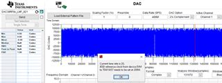DAC RF EVM Signal Loss At The DAC Output When Increasing The Number Of Serdes Lane Data