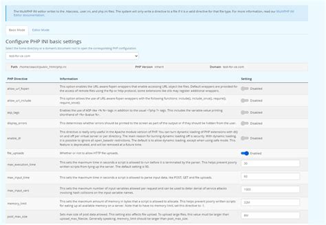 Using The Multiphp Editor In Cpanel Web Hosting Hub