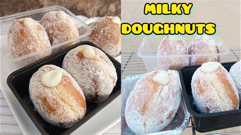 Milky Donuts Recipe Make The Best Milky Doughnuts And Custard Cream Filling Italian