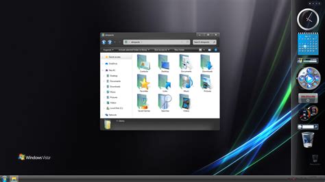 Windows Vista Logo Black