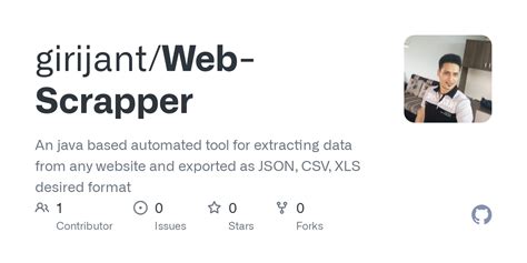 GitHub Girijant Web Scrapper An Java Based Automated Tool For Extracting Data From Any