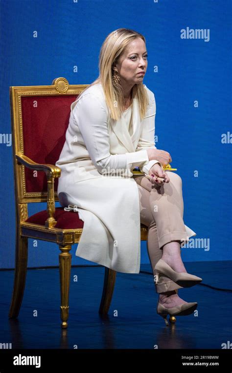 The Italian Premier Giorgia Meloni Attends The General States Of