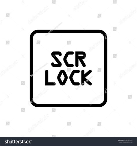 Scr Lock Keyboard Images Stock Photos D Objects Vectors Shutterstock