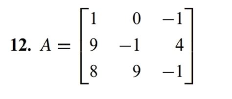solved use determinants to decide whether the givenmatrix is