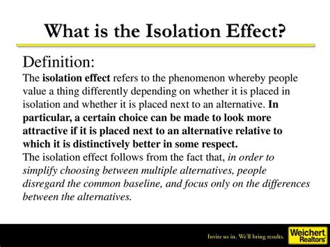 isolation effect example at jeramy phillip blog