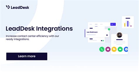 API And CRM Integration LeadDesk