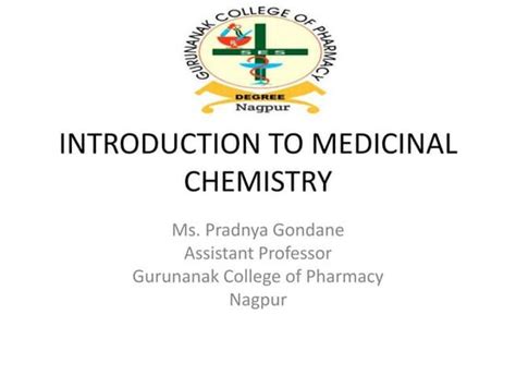 History Of Medicinal Chemistry Pptx