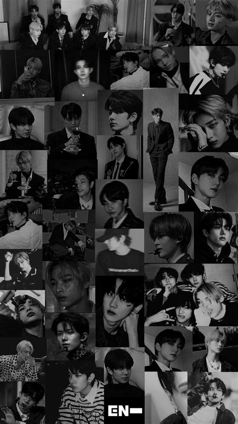Enhypen Aesthetic Moodboard Sassy Wallpaper Boyfriend Wallpaper