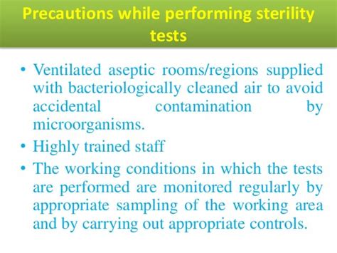 Sterility Testing