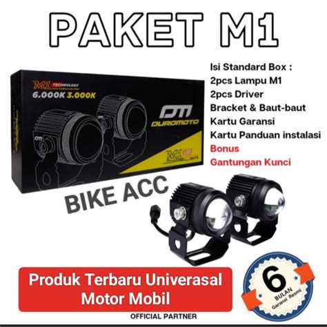 Jual Orios S 250 Sl 250 S500 Mini Driving Light Led Proyektor Motor Mobil Shopee Indonesia