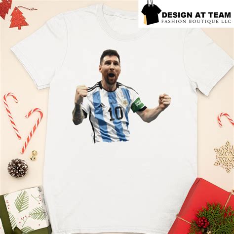 Lionel Messi Goal Celebration Shirt Hoodie Sweater Long Sleeve And