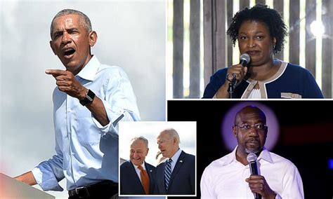Obama Will Rally With Democrats Raphael Warnock And Stacey Abrams In Atlanta Tonight Daily