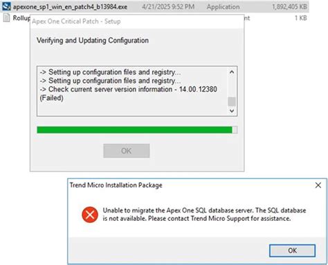 Trend Micro Apex One™ Sp1 Patch 4 Compatibility With Sql Server 2012 And 2014