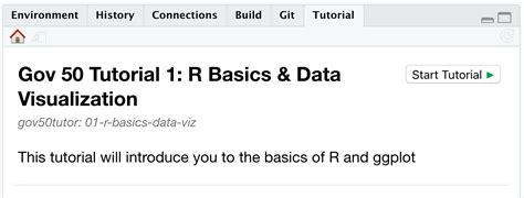 Gov 50 Gov 50 R Tutorials Instructions