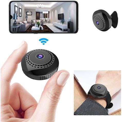 Mini Camera Spion Jeiibrzui Wifi 1080p Negru Emagro